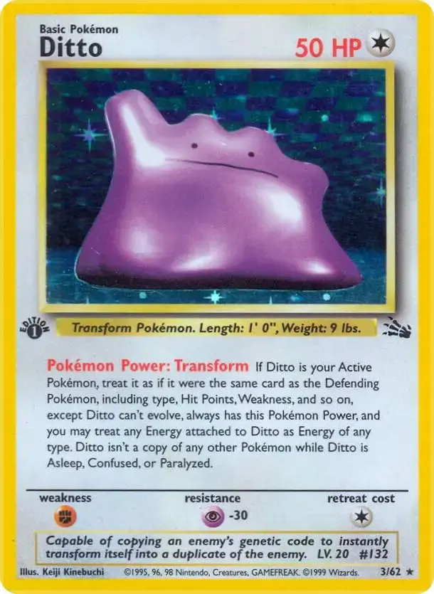 Pokemon Fossil Card List & Set List - All 173 Cards