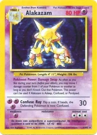 Pokemon Base Set Card List & Set List - All 445 Cards